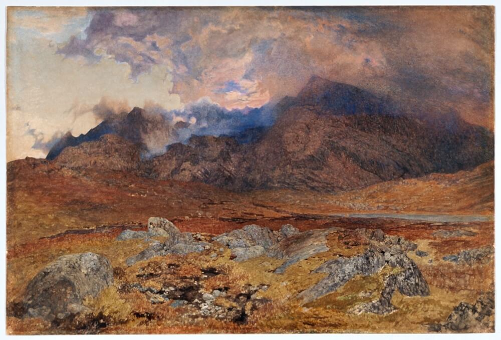 Alfred William Hunt , Snowdon, after an April Hailstorm, 1857