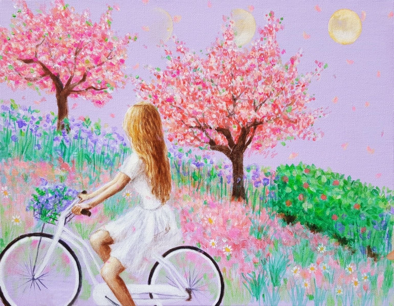 Spring girl