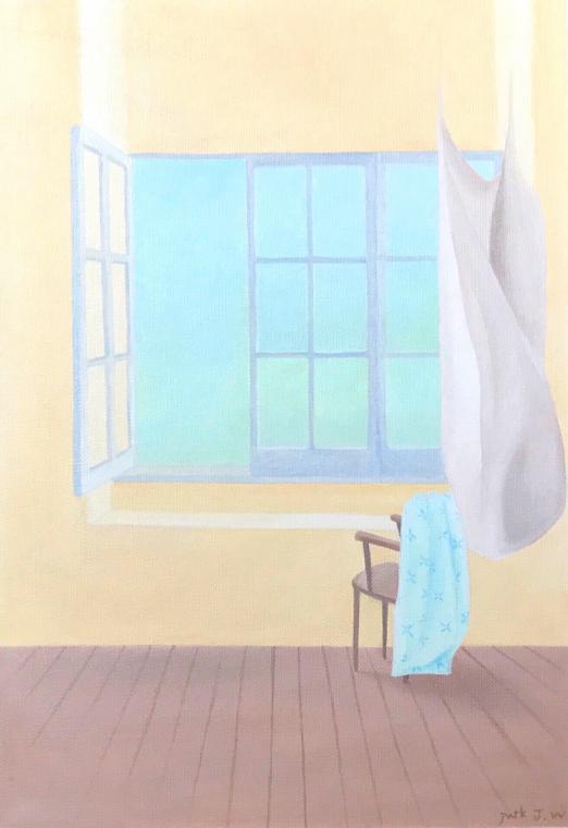 a warm room