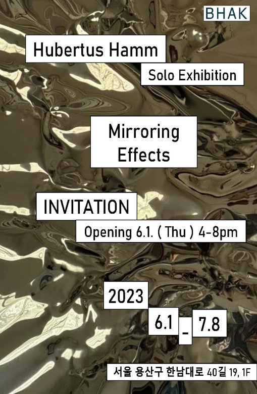 Hubertus Hamm: Mirroring Effects